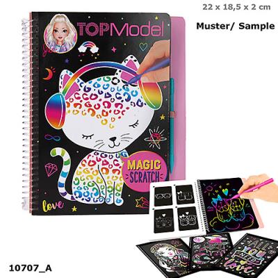 KOLOROWANKA ZDRAPYWANKA MAGIC SCRATCH TOP MODEL 10707A